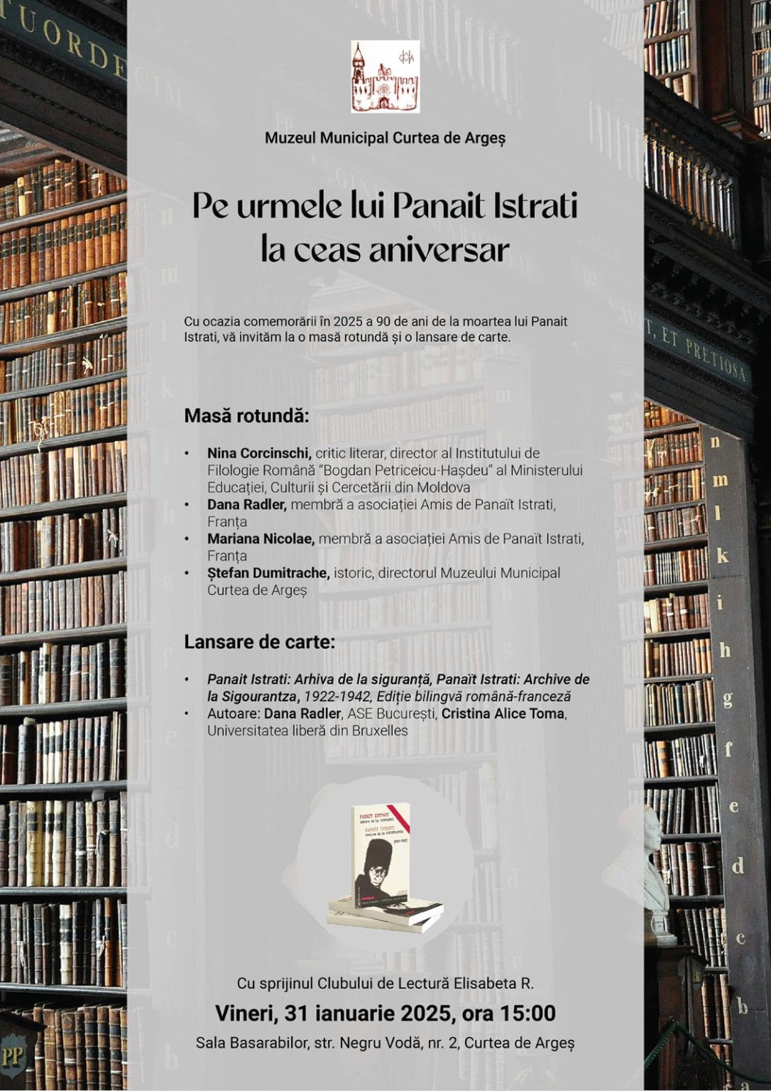 90 de ani de la moartea scriiitorului Panait Istrati, comemorați printr ...