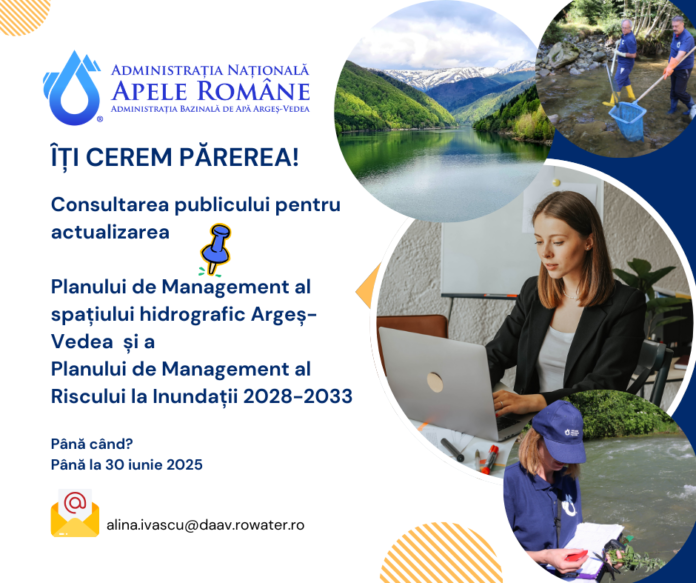Consultarea publicului pentru actualizarea Planului de Management al ...
