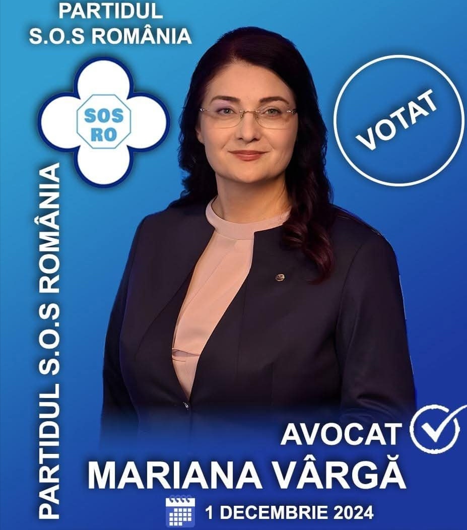Fosta președintă a Tribunalului Argeș, Mariana Vârgă, este deputat SOS ...