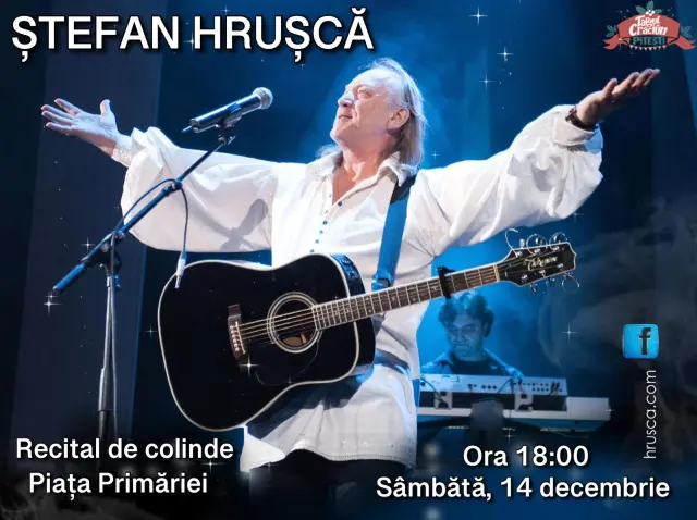 Ștefan Hrușcă – seară magică de colinde în acest weekend, la Pitești ...