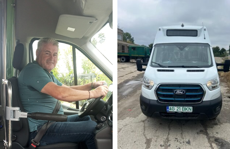 Veste bună pentru elevii din comuna Ciomăgești: microbuz școlar nou ...